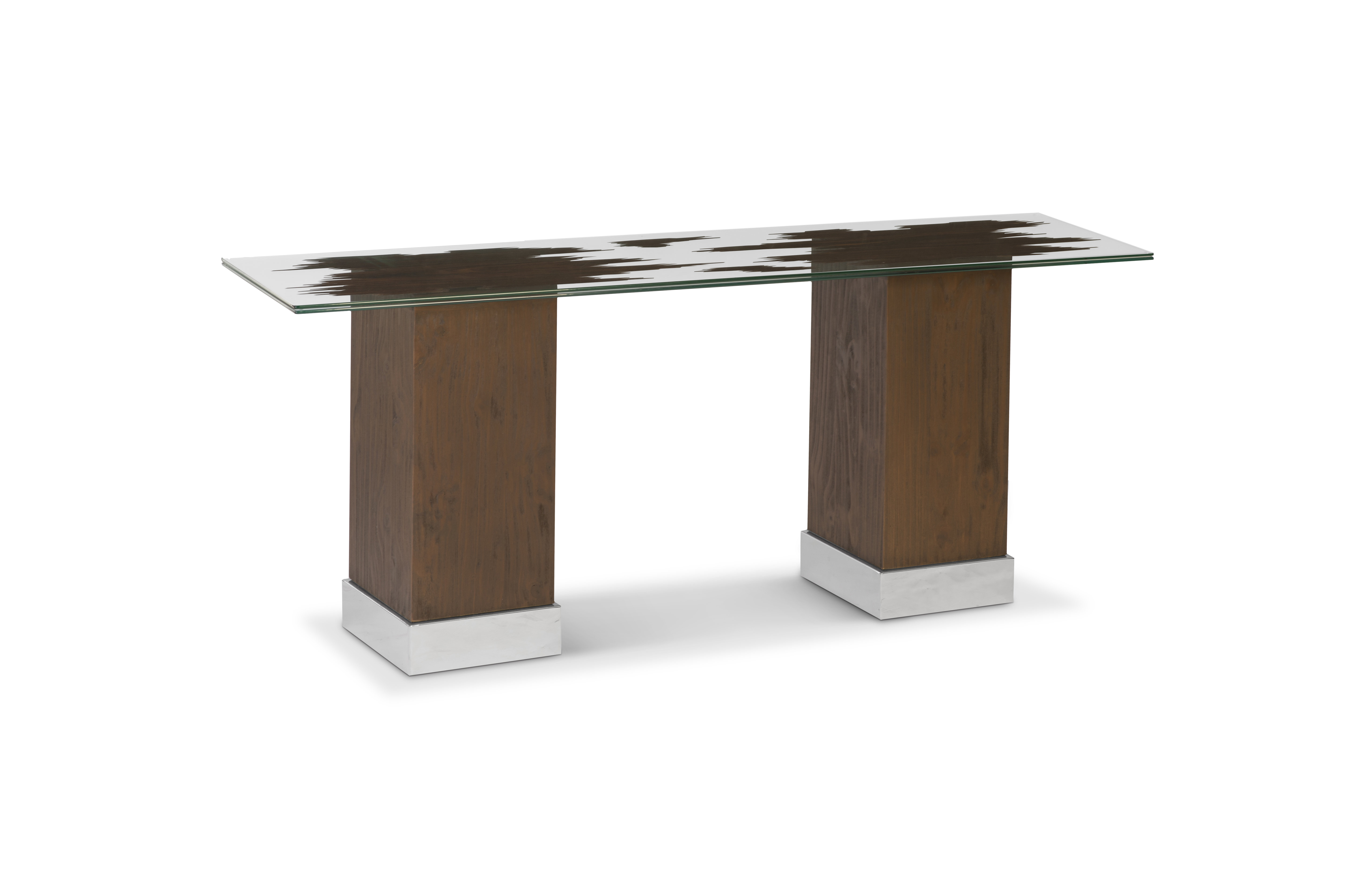 Phillips Collection Floating Slice Console Table | Wayfair