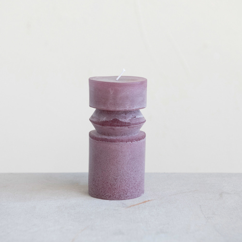Symple Stuff Unscented Totem Pillar Candle | Wayfair