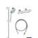 GROHE Grohtherm Thermostatic Complete Shower System with Rough-in Valve ...