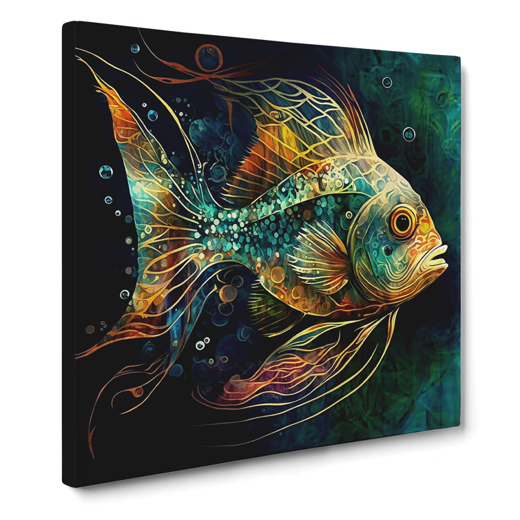 House of Hampton Fish Expressionism | Wayfair.co.uk