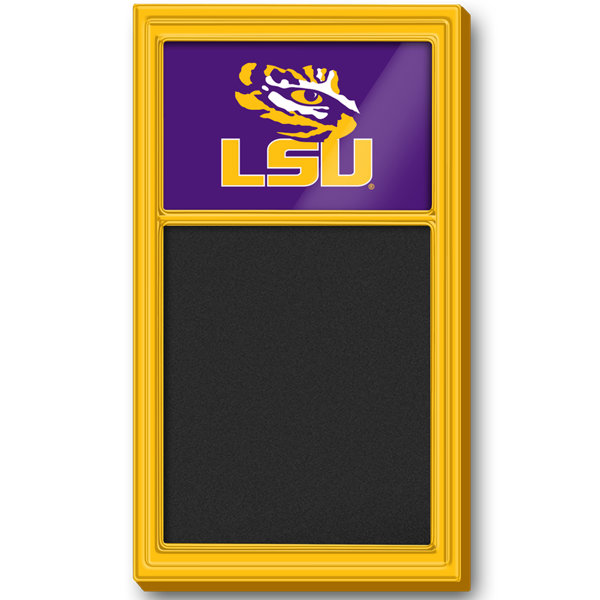 The Fan-Brand LSU Tigers: Chalk Noteboard | Wayfair