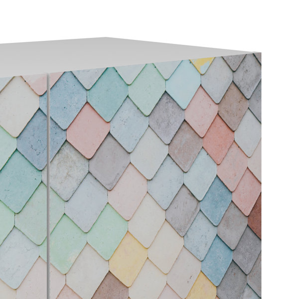 Wade Logan® Bostyn Art 2 Door Accent Cabinet & Reviews | Wayfair