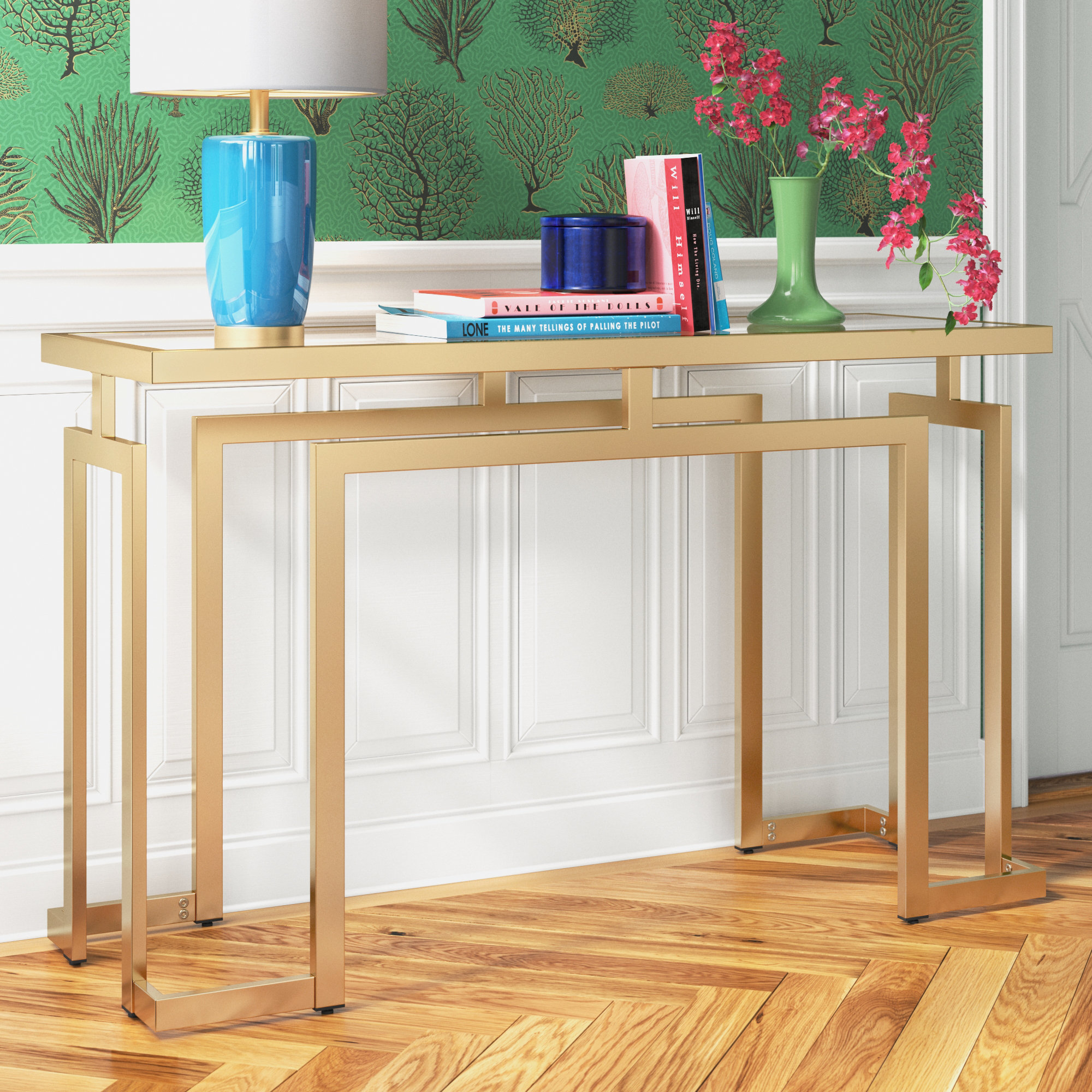 Everly Quinn Basheba 52" Console Table & Reviews - Wayfair Canada