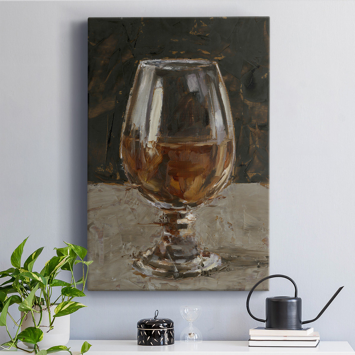 Winston Porter The Hard Stuff III - Wrapped Canvas Painting | Wayfair