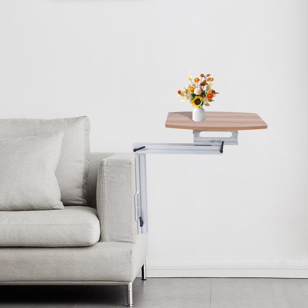 YYBUSHER Height Adjustable And 360 Rotation Table Leg Bracket With Wood ...