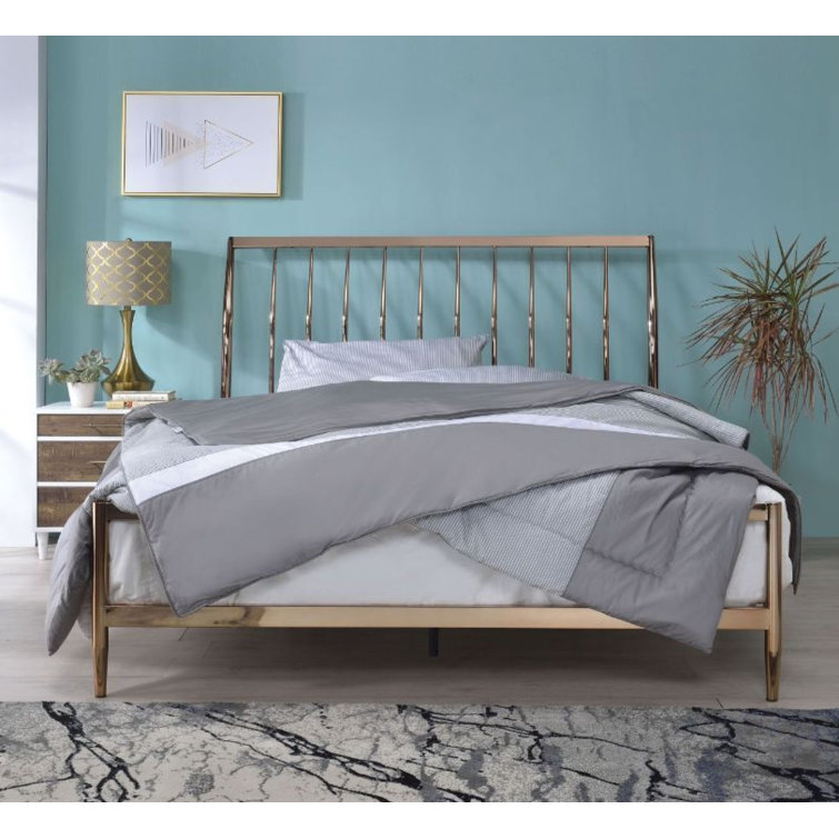 F&L Homes Studio Marianne Metal Piece Bedroom Set | Wayfair