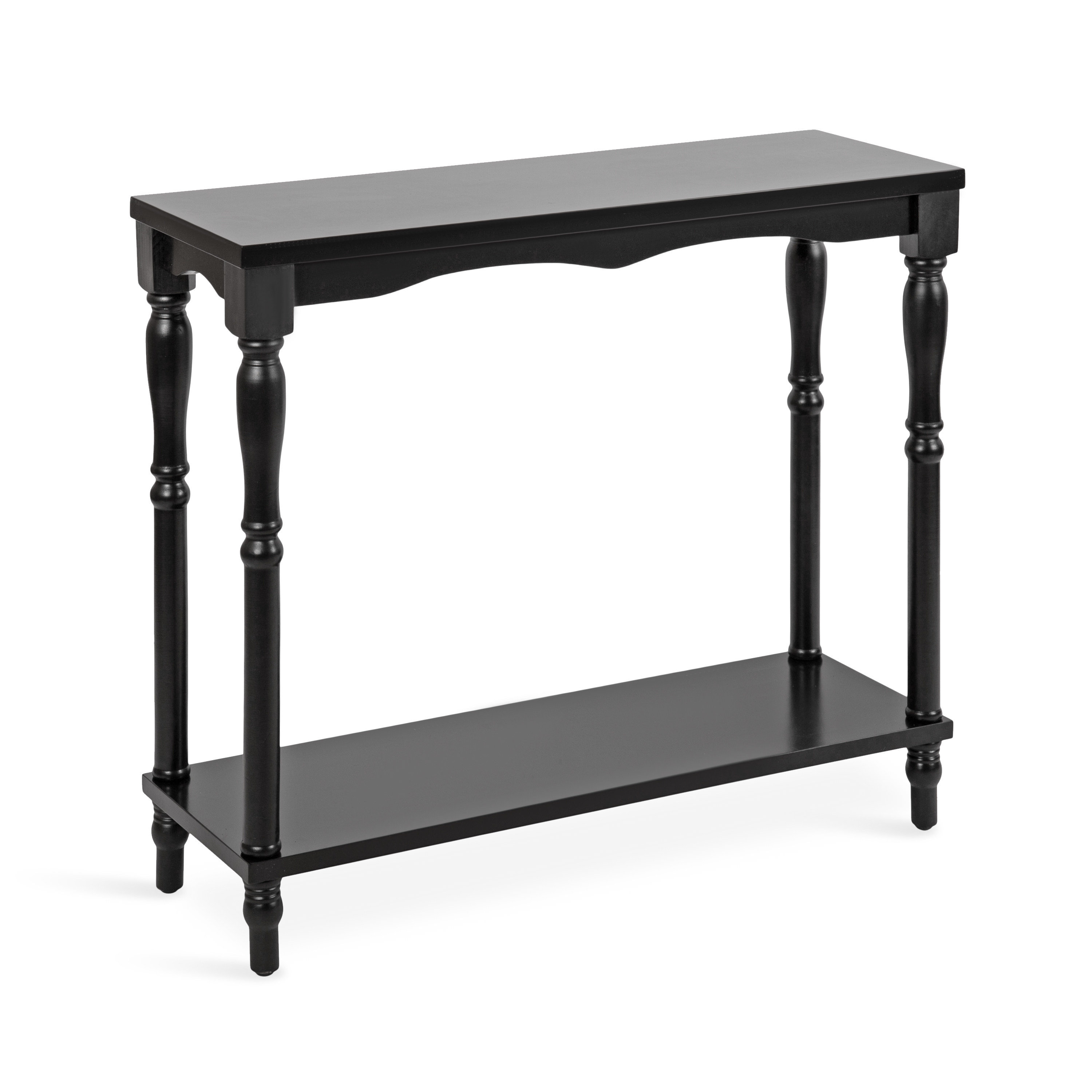 Charlton Home® Tiered Rectangle Entryway Console Table | Wayfair