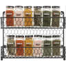 Gracie Oaks 12 Jar 2 Tier Metal Wire Spice Rack & Reviews | Wayfair