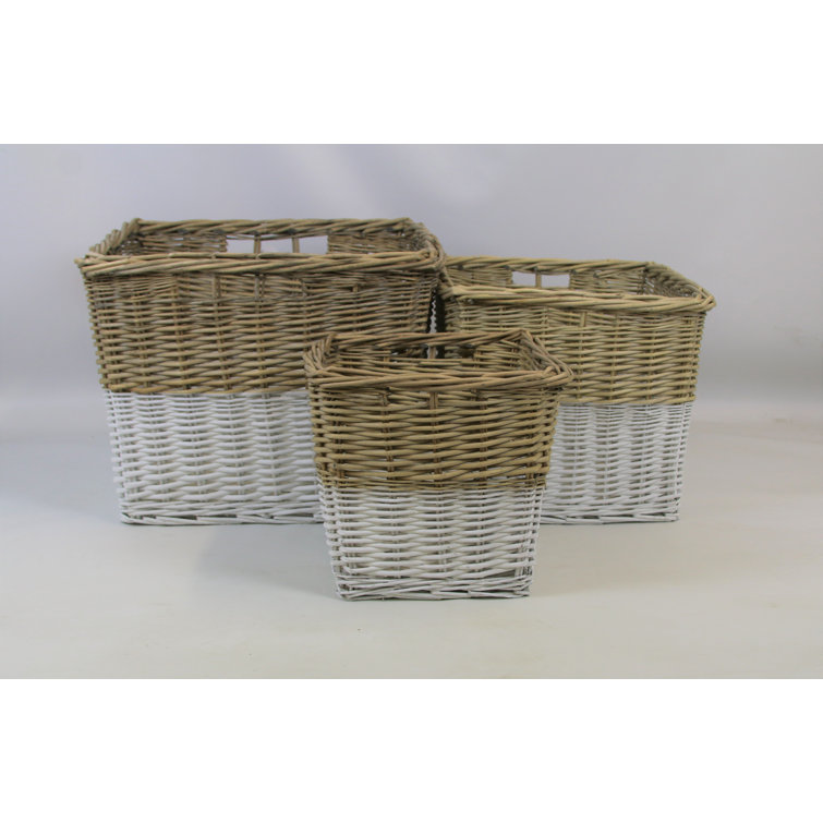 August Grove 3 Piece Basket Set | Wayfair.co.uk