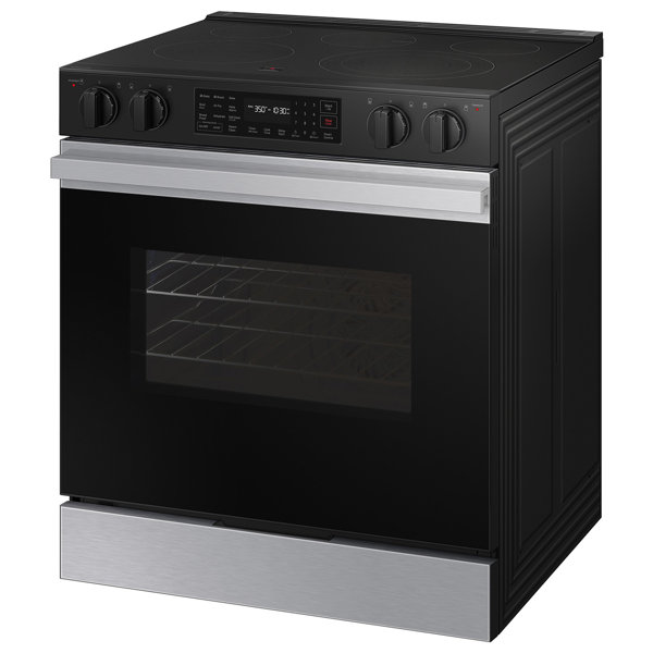Samsung Bespoke Smart Slide-In Electric Range 6.3 cu. ft. with ...