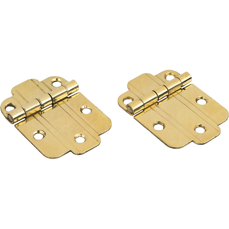 UNIQANTIQ HARDWARE SUPPLY Art Deco Flush Mount Cabinet Door Hinge | Wayfair
