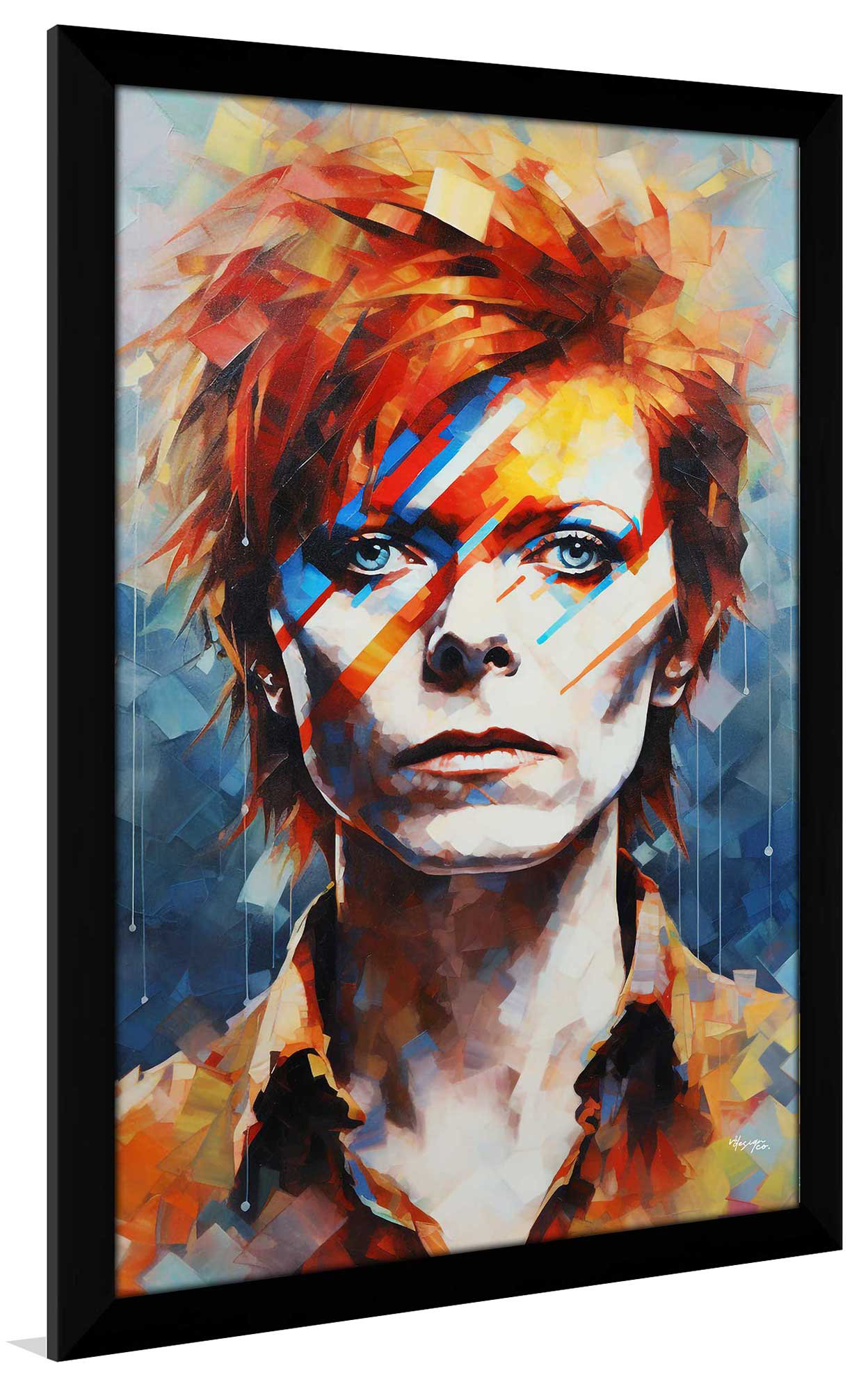 Wildon Home® "David Bowie" By V2 Design Co. Print On Acrylic | Wayfair
