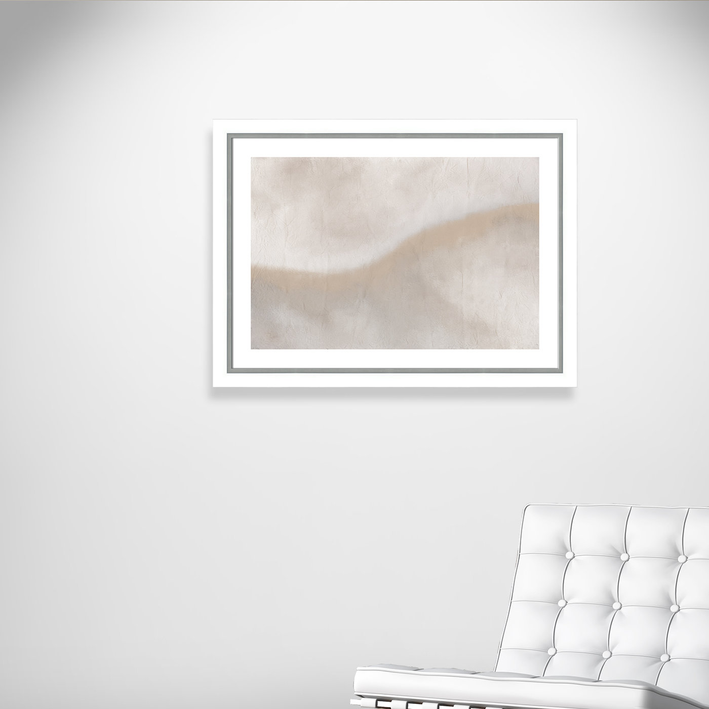 Highland Dunes Aviyon 'Wave' Framed Acrylic Painting Print - Wayfair Canada
