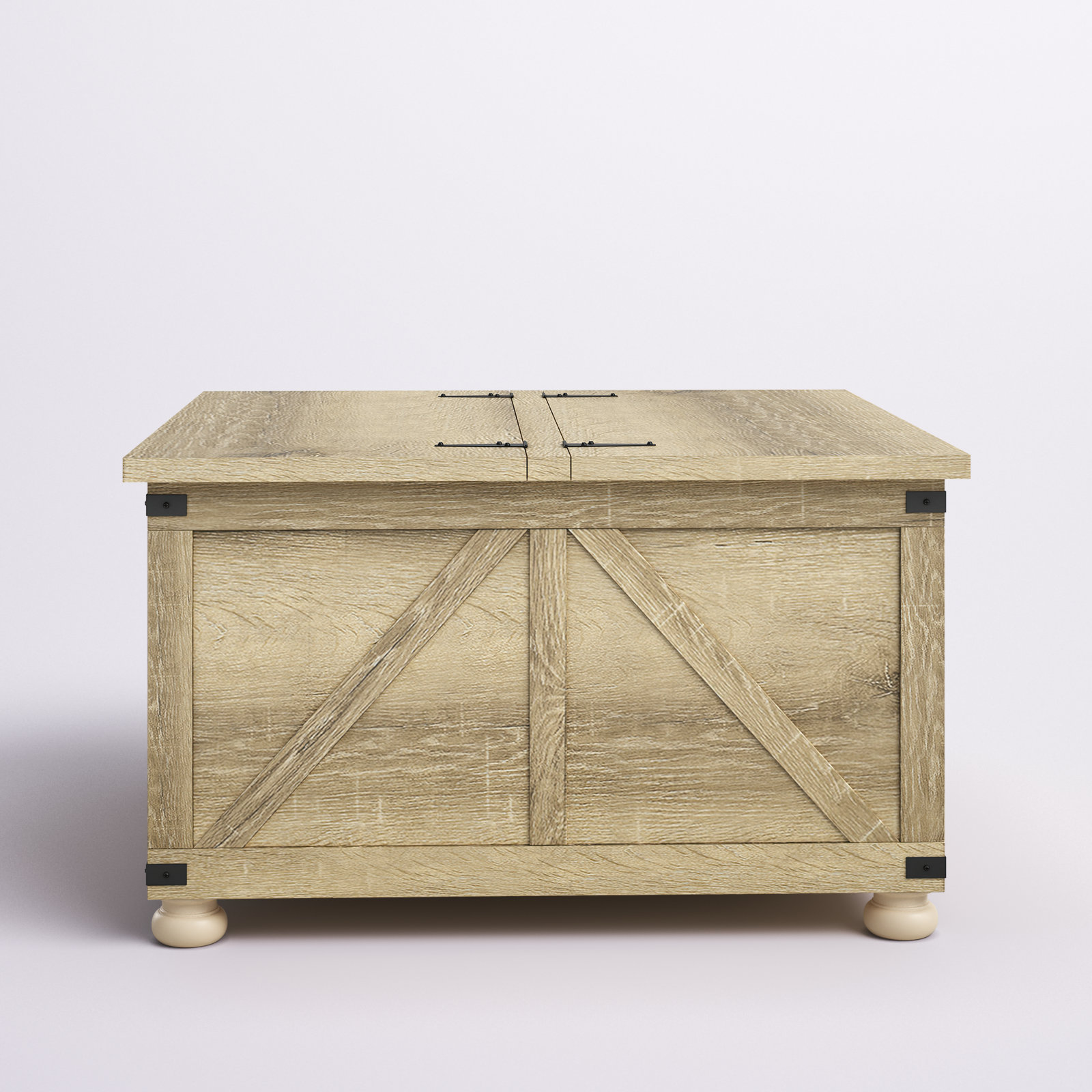 Wade Logan® Antwinette Coffee Table, Square Center Table With Flip-Top ...