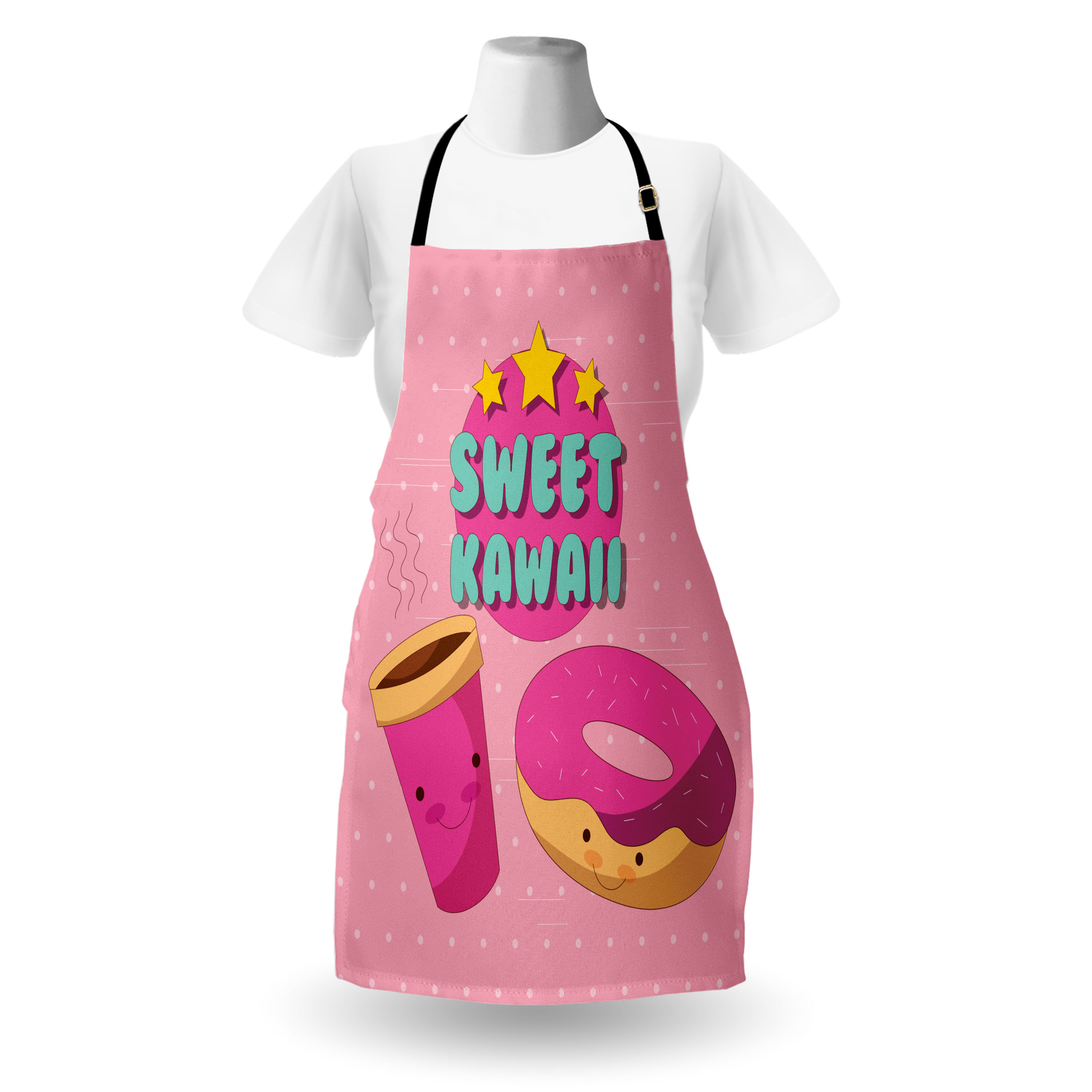 East Urban Home Anime Apron, Cooking Gardening, Adult Size, Multicolor ...