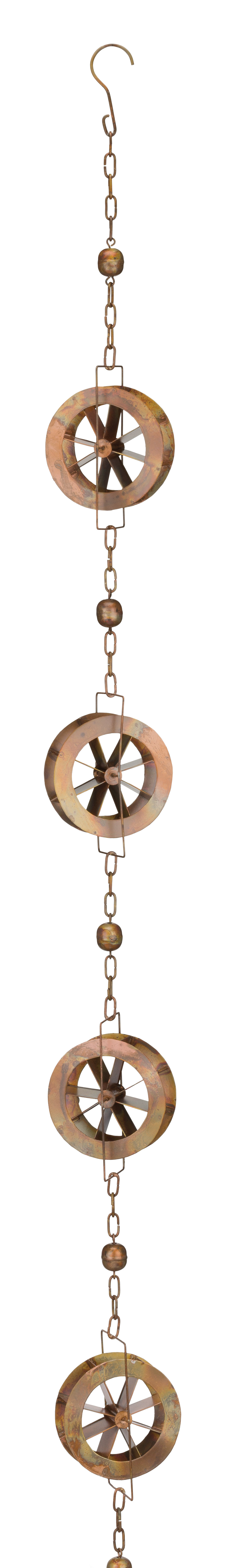 Regal Art & Gift Rain Chain - Water Wheel - Wayfair Canada