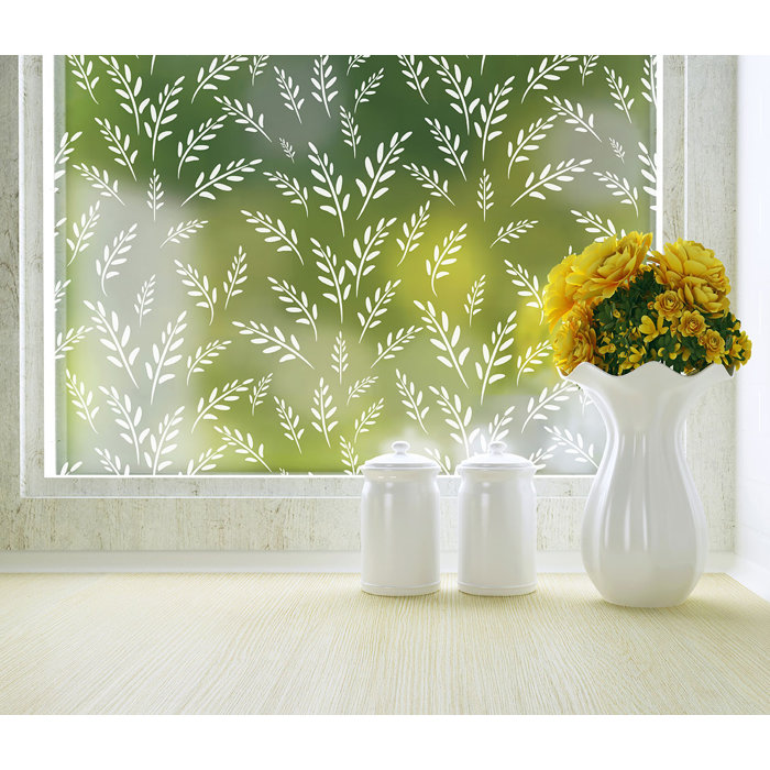 Stick Pretty Wild Oats Privacy Window Film | Wayfair