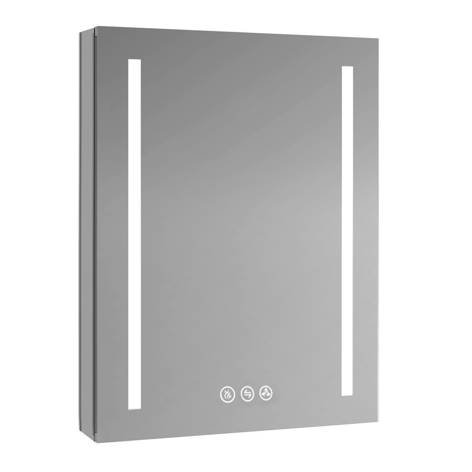 Orren Ellis Otwin Recessed or Surface Mount Frameless Medicine Cabinet ...