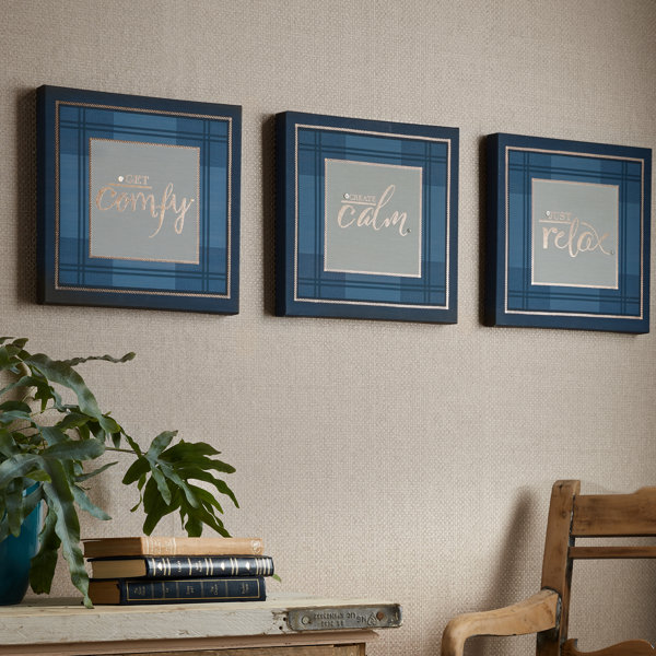 Art for the Home Heritage Tweed Trio - 3 Piece Single Picture Frame ...
