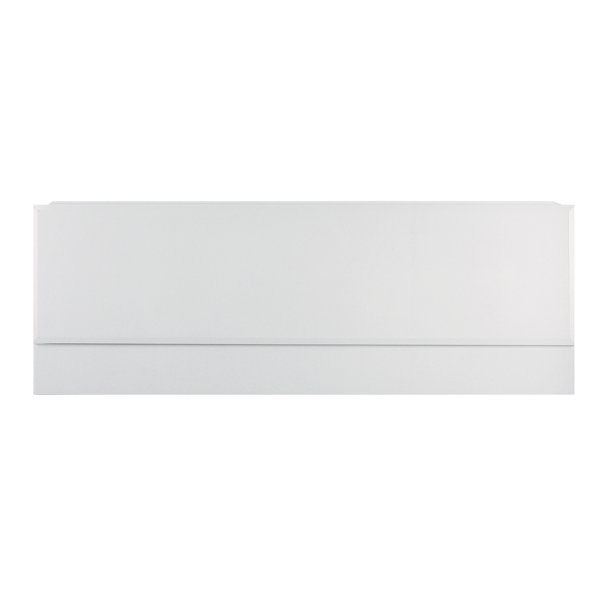 K-Vit Encore 700Mm 2 Piece Mouldwood End Panel White | Wayfair.co.uk