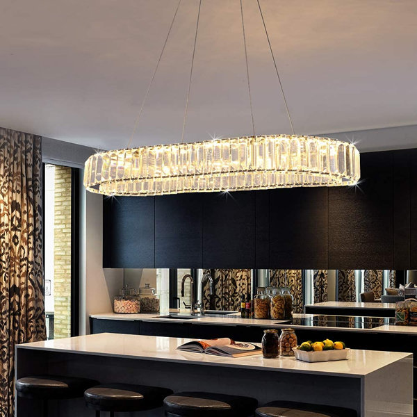 Fairmont Park 1-Light Crystal LED Chandelier & Reviews | Wayfair.co.uk