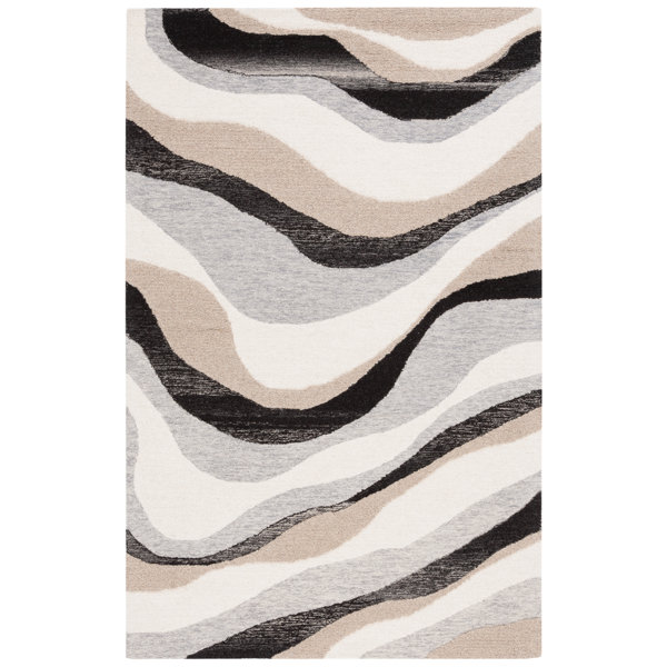 Ivy Bronx Joshwa Handmade Hand Tufted Rug | Wayfair