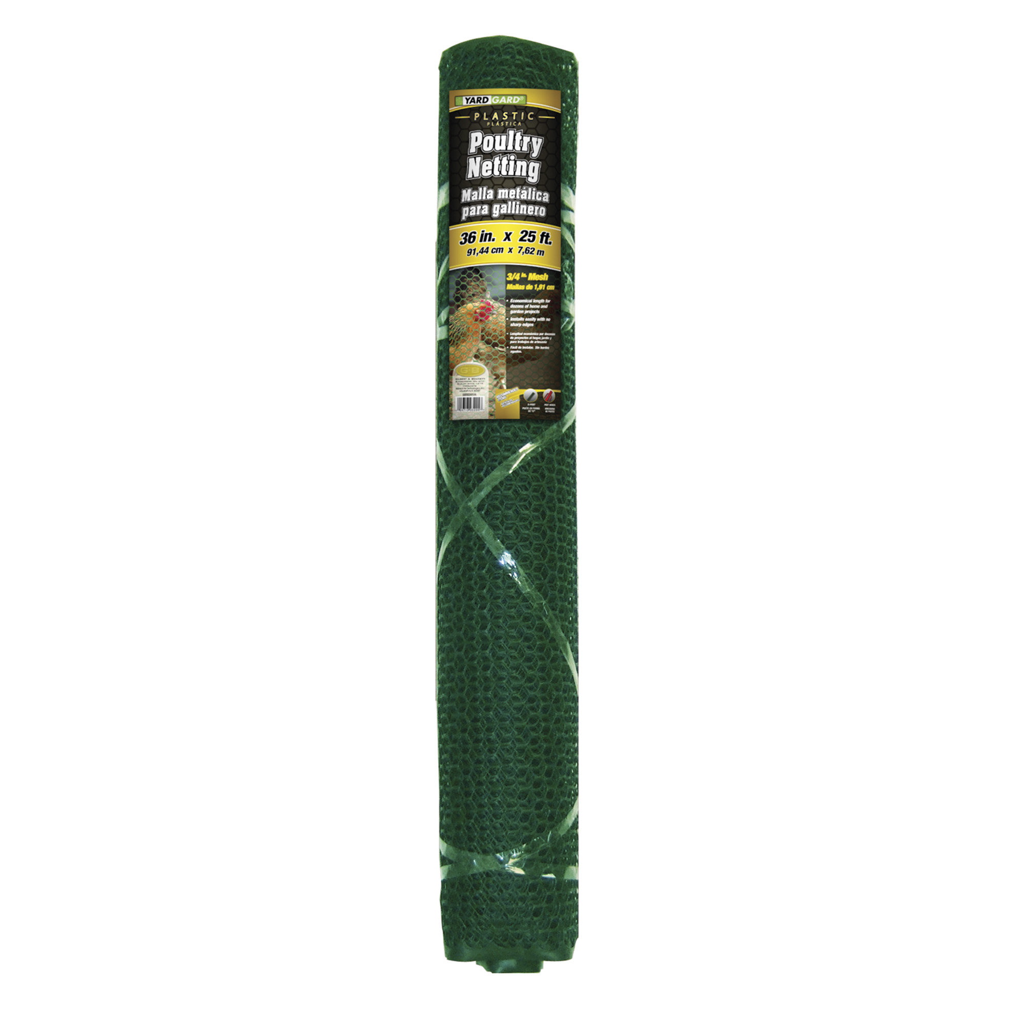 YARDGARD 3 ft. H x 25 ft. W Poultry Net Fencing | Wayfair