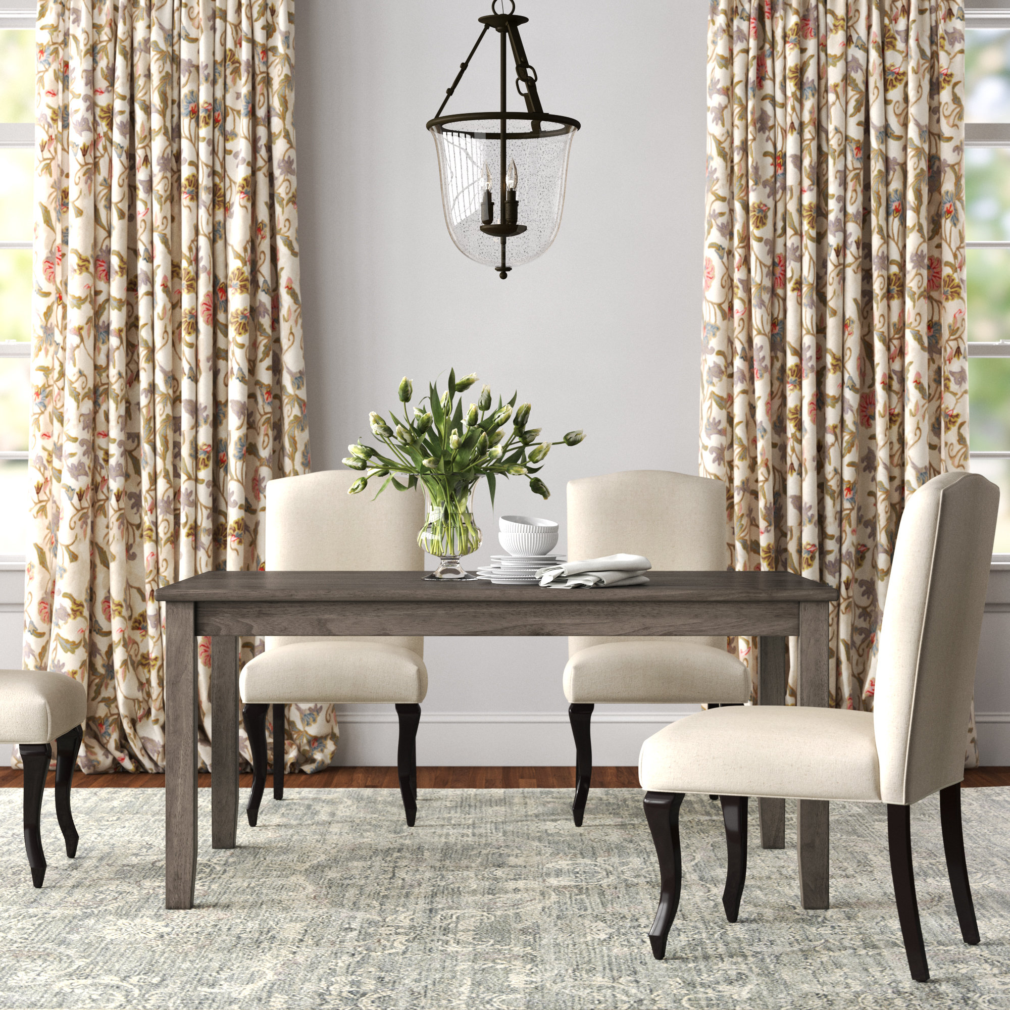 Lark Manor Aftin Carter 64" Dining Table & Reviews | Wayfair