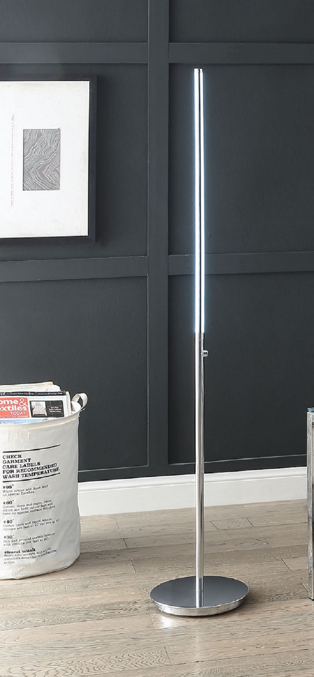 Ivy Bronx Isoa 60" LED Column Floor Lamp - Wayfair Canada