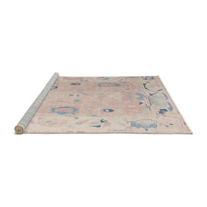 Bungalow Rose Manjusha Beige/Pink/Blue Rug | Wayfair
