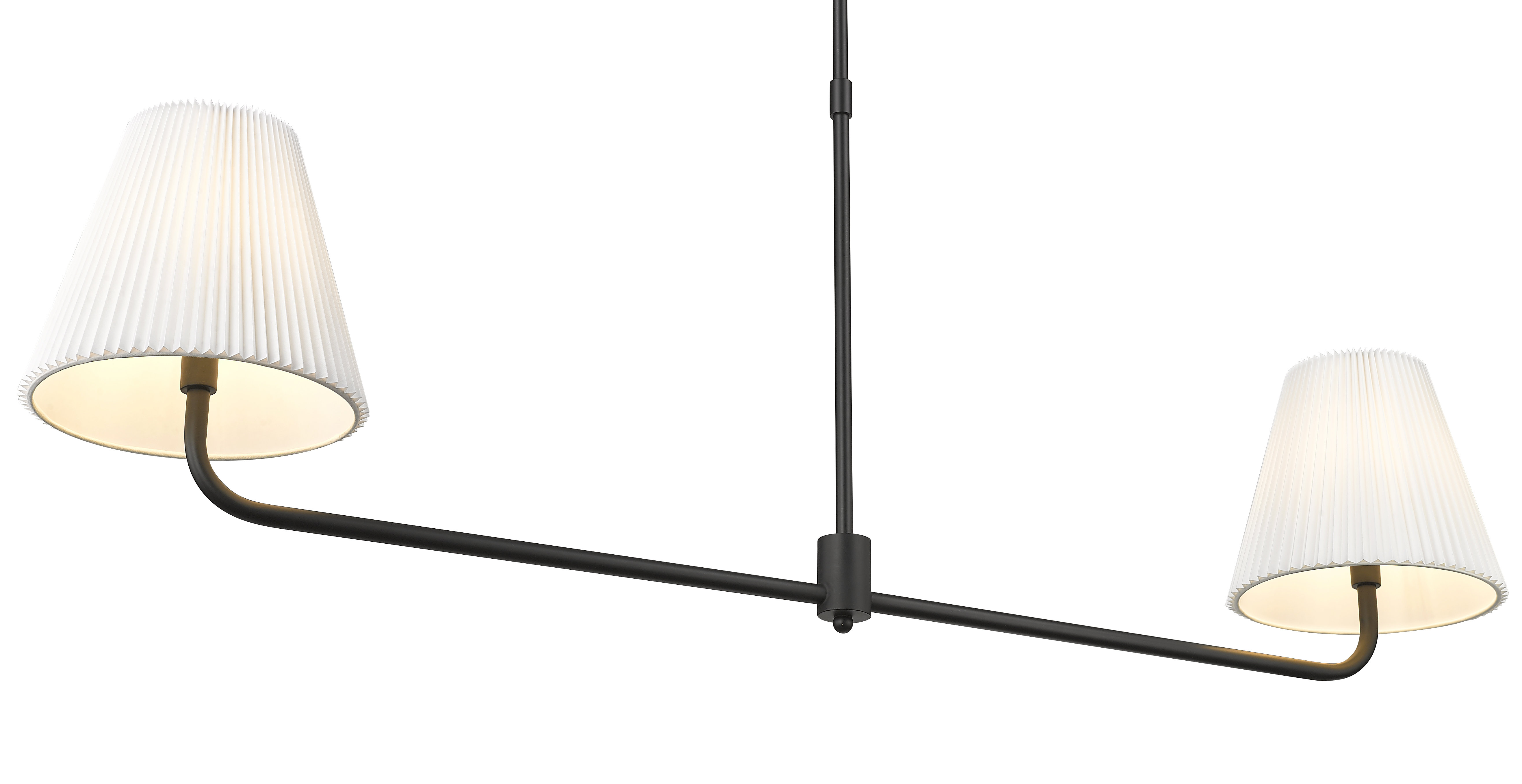 Red Barrel Studio Ami 40" Wide 4-Light Chandelier - Matte Black ...