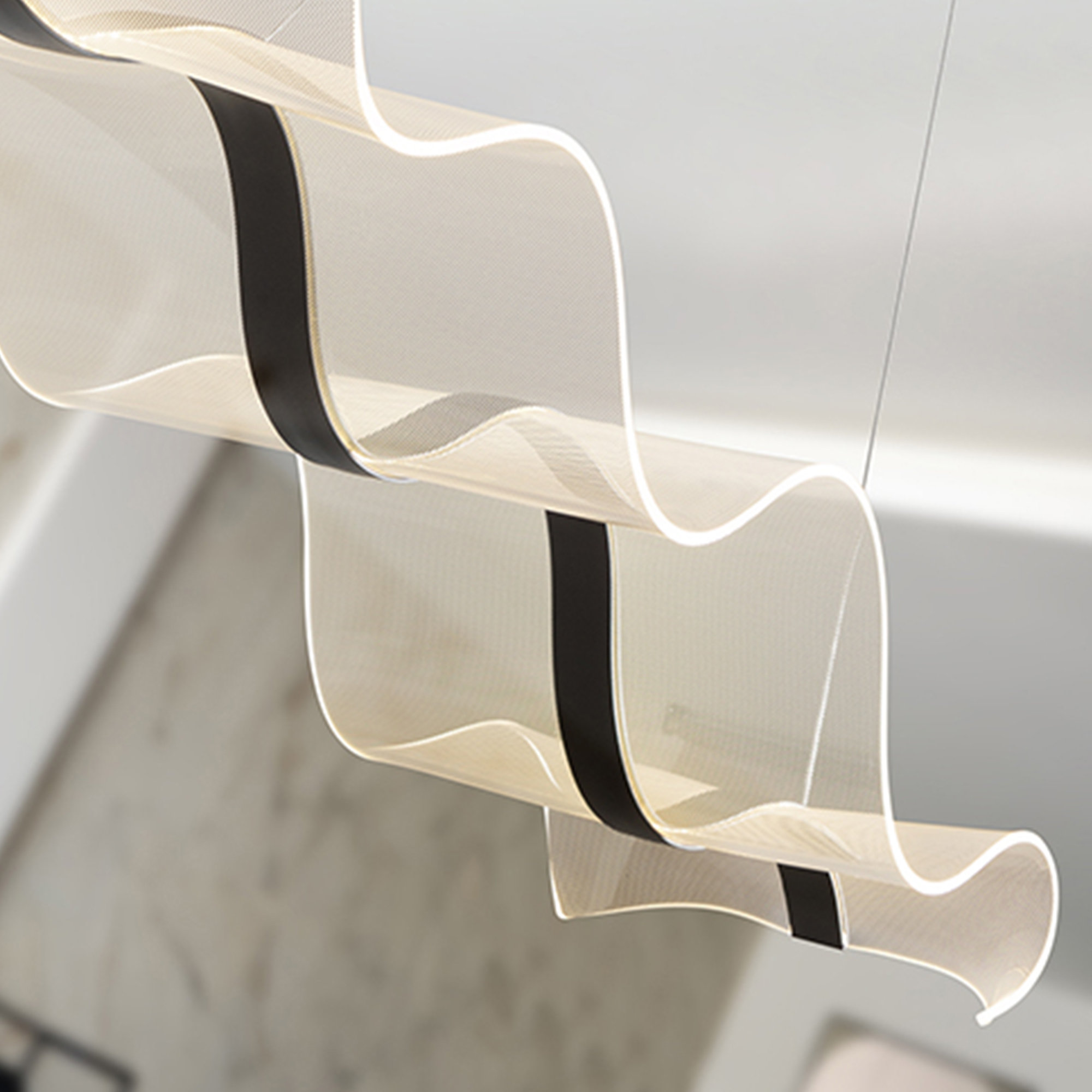 Ivy Bronx Datron 1 - Light BLACK LED Novelty Pendant | Wayfair.co.uk