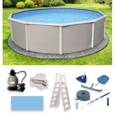Blue Wave Products Steel Hard Sided Pool & Reviews | Wayfair