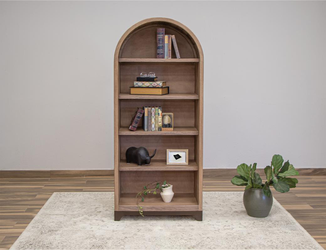 Millwood Pines Essa 70.25" H x 30" W Solid Wood Standard Bookcase ...
