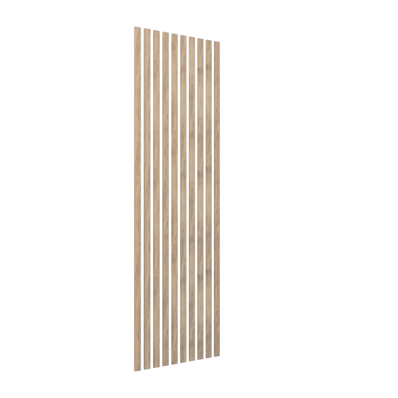 Ekena Millwork Heritage Traditional Stain Grade Slat Wall Kit w/ 2"W x ...