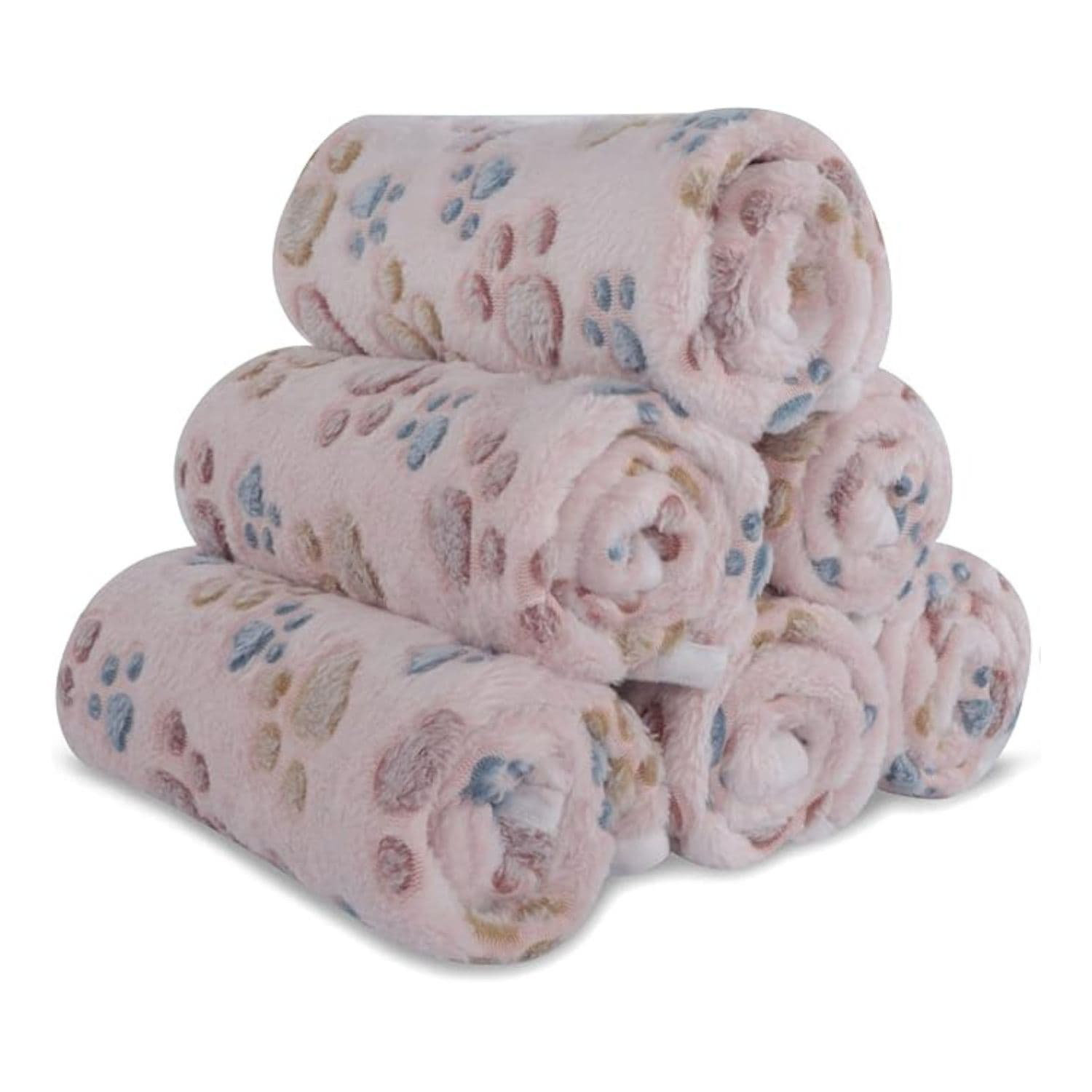 BOPWAY 6 Pack Small Dog Soft Pet Blankets | Wayfair