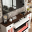 Ivy Bronx Modern 55 In. White Fireplace TV Stand With 12-Colour LED ...