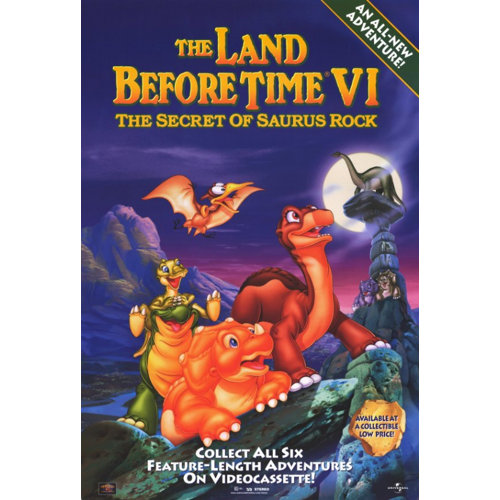 Posterazzi Pop Culture Graphics The Land Before Time Vi The Secret Of ...