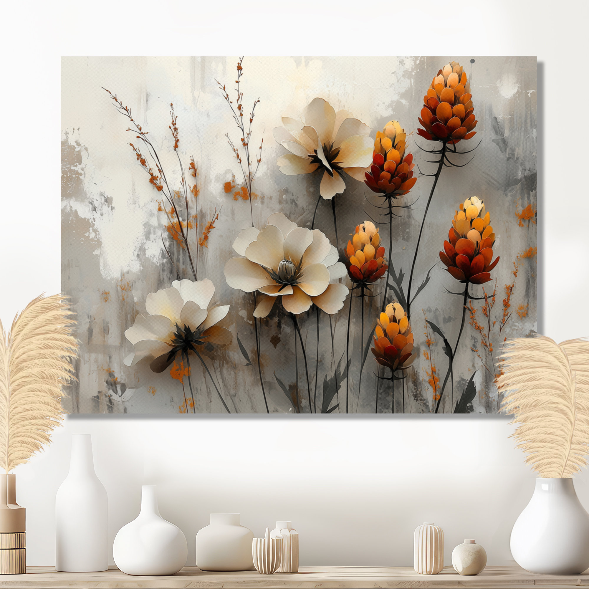 Winston Porter The Winter Wild Thistle Bloom II - Thistle Wall Art ...