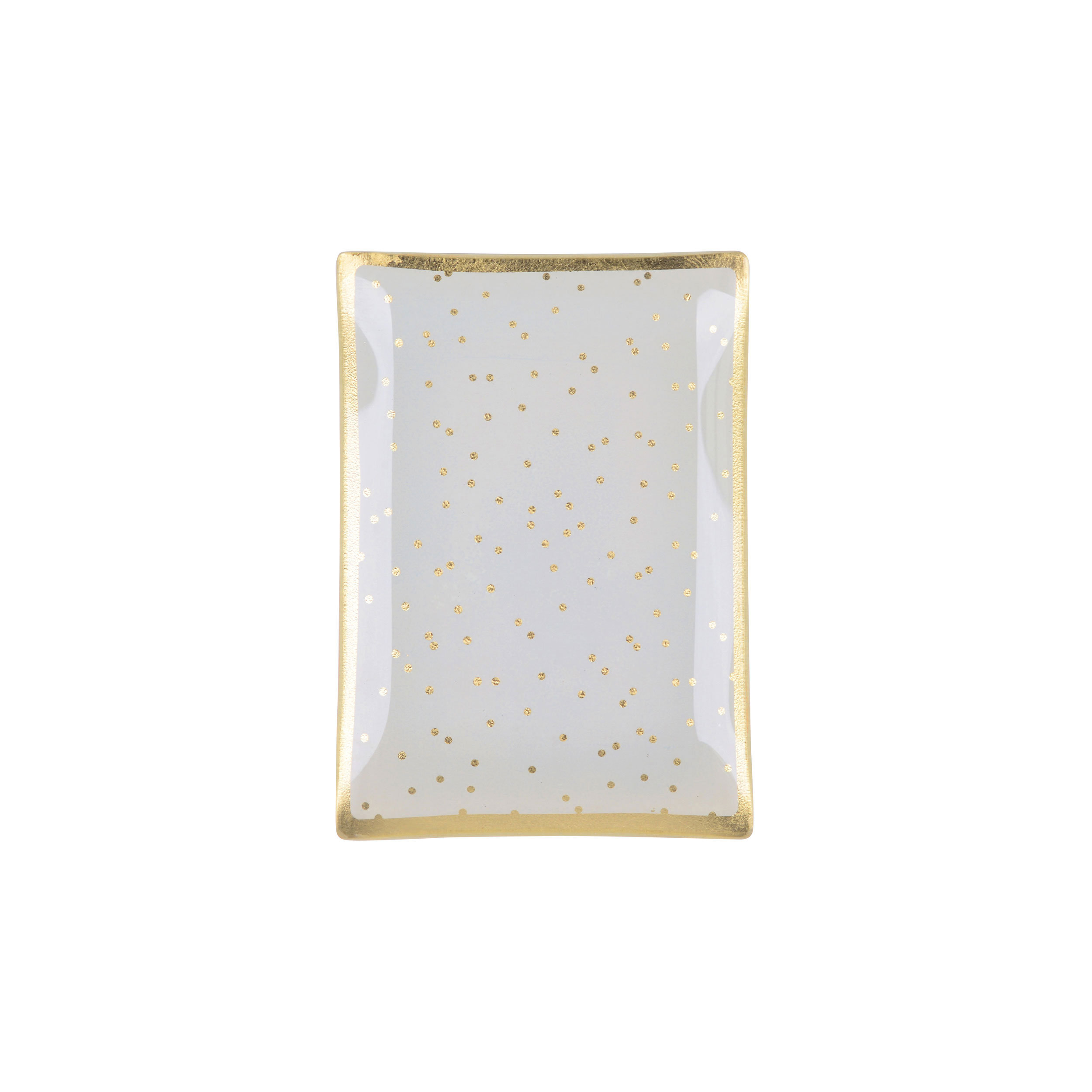 Gift Company Love Plates Golden Dots M 10 x 14.2cm Decorative Plate ...