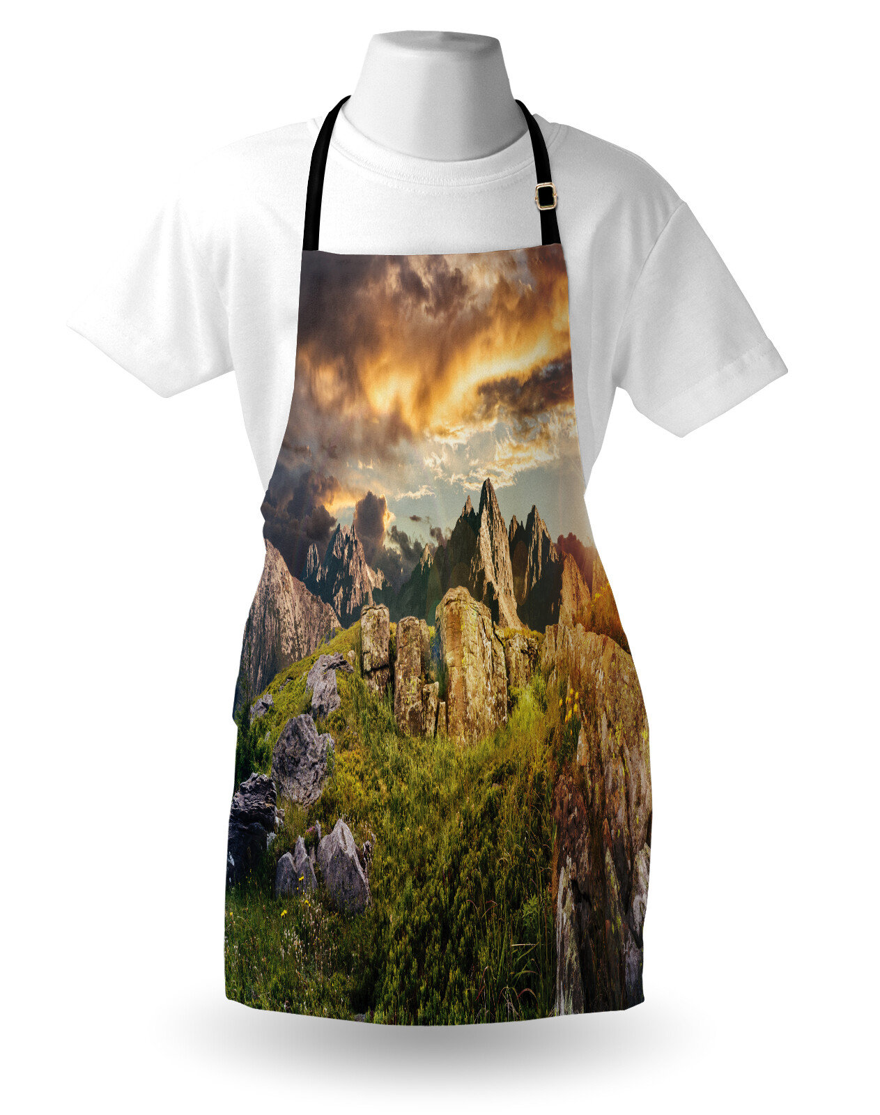 East Urban Home Landscape Apron Unisex Dandelions in High Tatra Adult ...