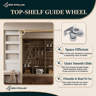 Win Stellar Interior Primed 5-Lite Clear Glass Sliding Pocket Door ...