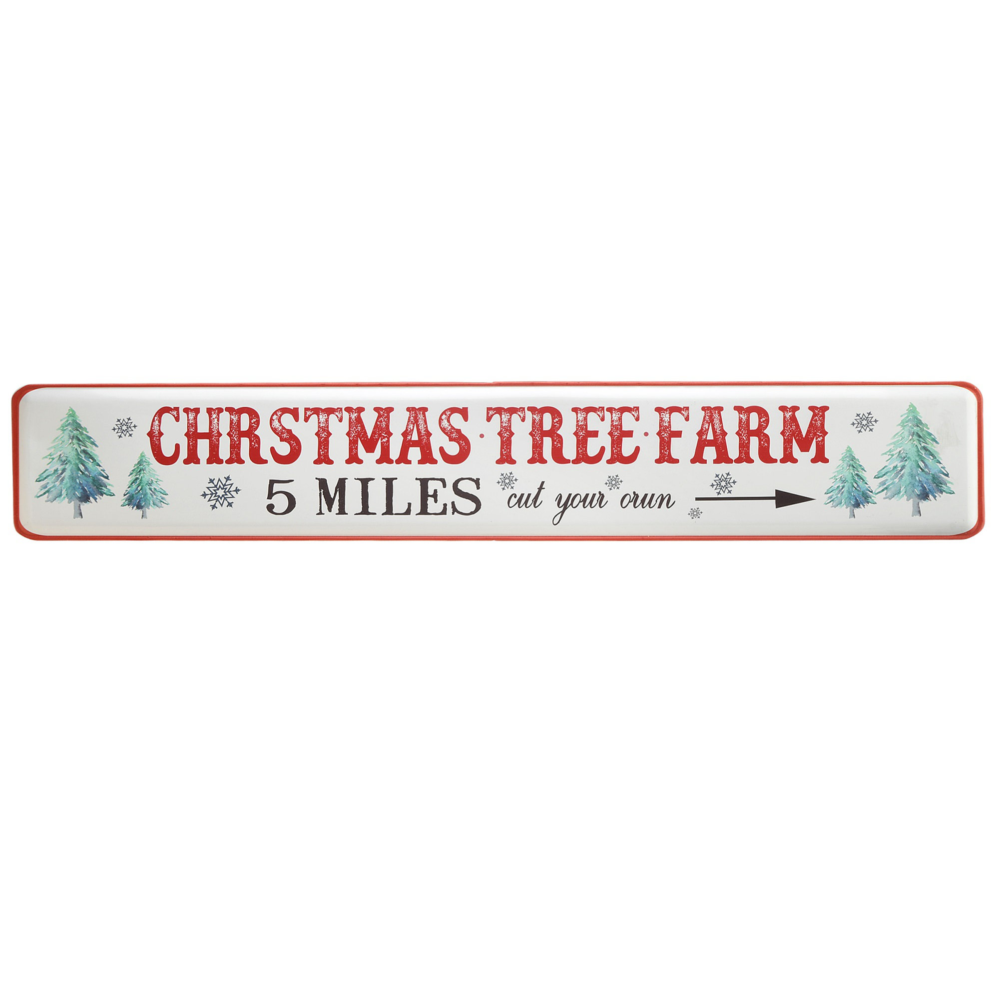 National Tree Company 47" Vintage Tree Farm Wall Sign | Wayfair