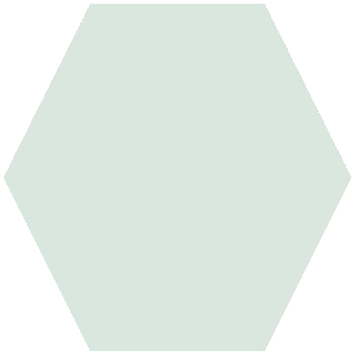 Ebern Designs Light Sage Hexagon Dry Erase Peel and Stick Wall Decal ...