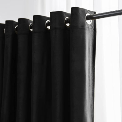 FY FIBER HOUSE Polyester Room Darkening Curtain Pair & Reviews | Wayfair