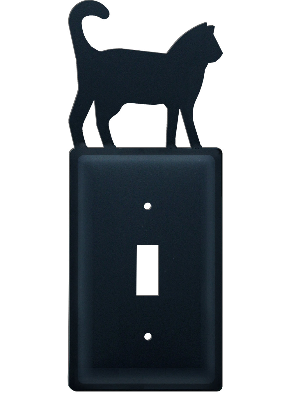 Village Wrought Iron Cat 1-Gang Toggle Light Switch Wall Plate ...