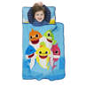 NoJo Baby Shark Toddler Nap Mat - Includes Removable Pillow and ...