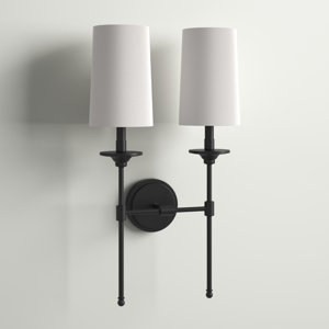 Three Posts™ Hayse 2 - Light Dimmable Armed Sconce & Reviews | Wayfair