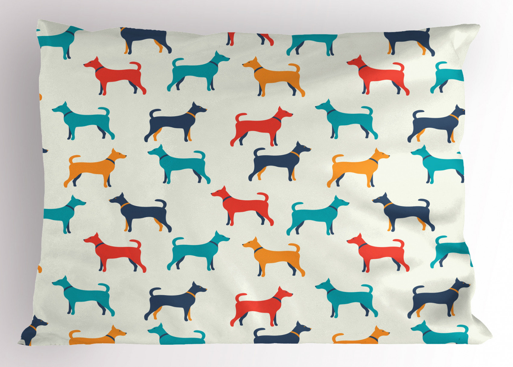 Ambesonne Retro Dog Sham | Wayfair