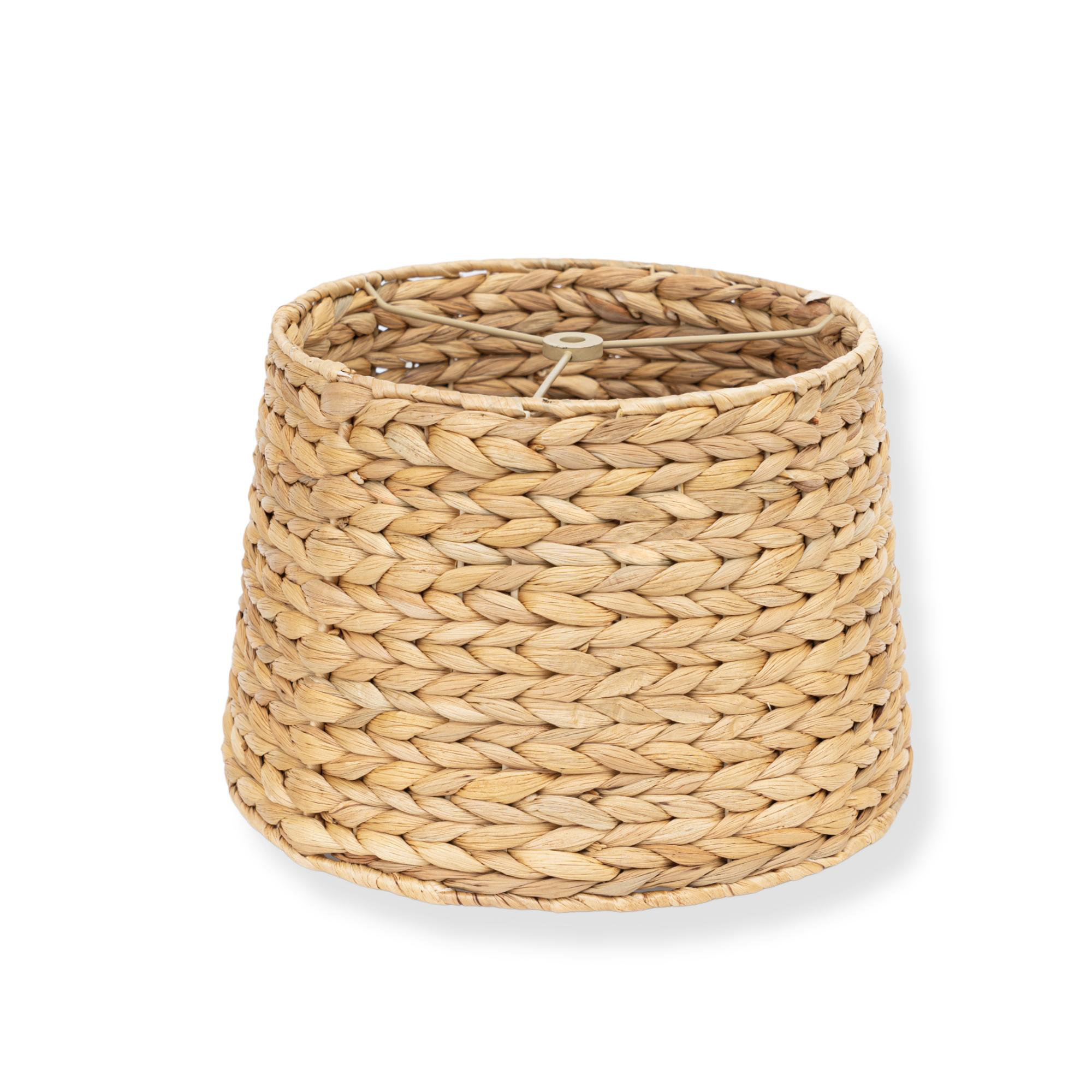 Bay Isle Home™ Farmhouse Water Hyacinth Drum Lamp Shades for Table ...